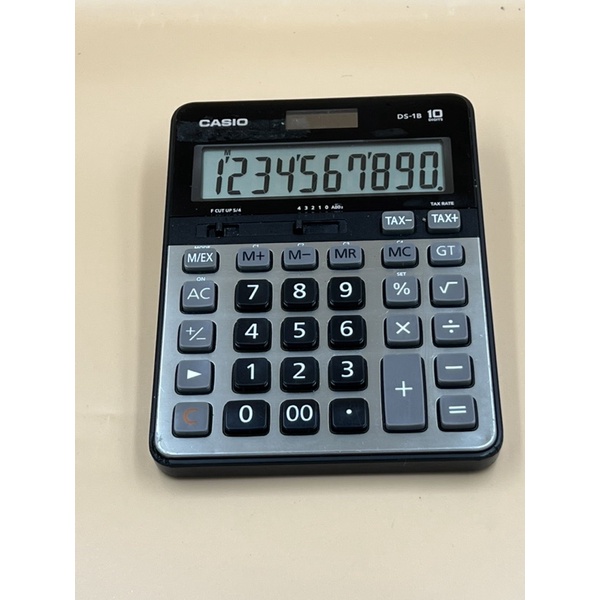 Casio DS-1B เครื่องคิดเลขตั้งโต๊ะ 10 หลัก มือสองแท้ | Shopee Thailand