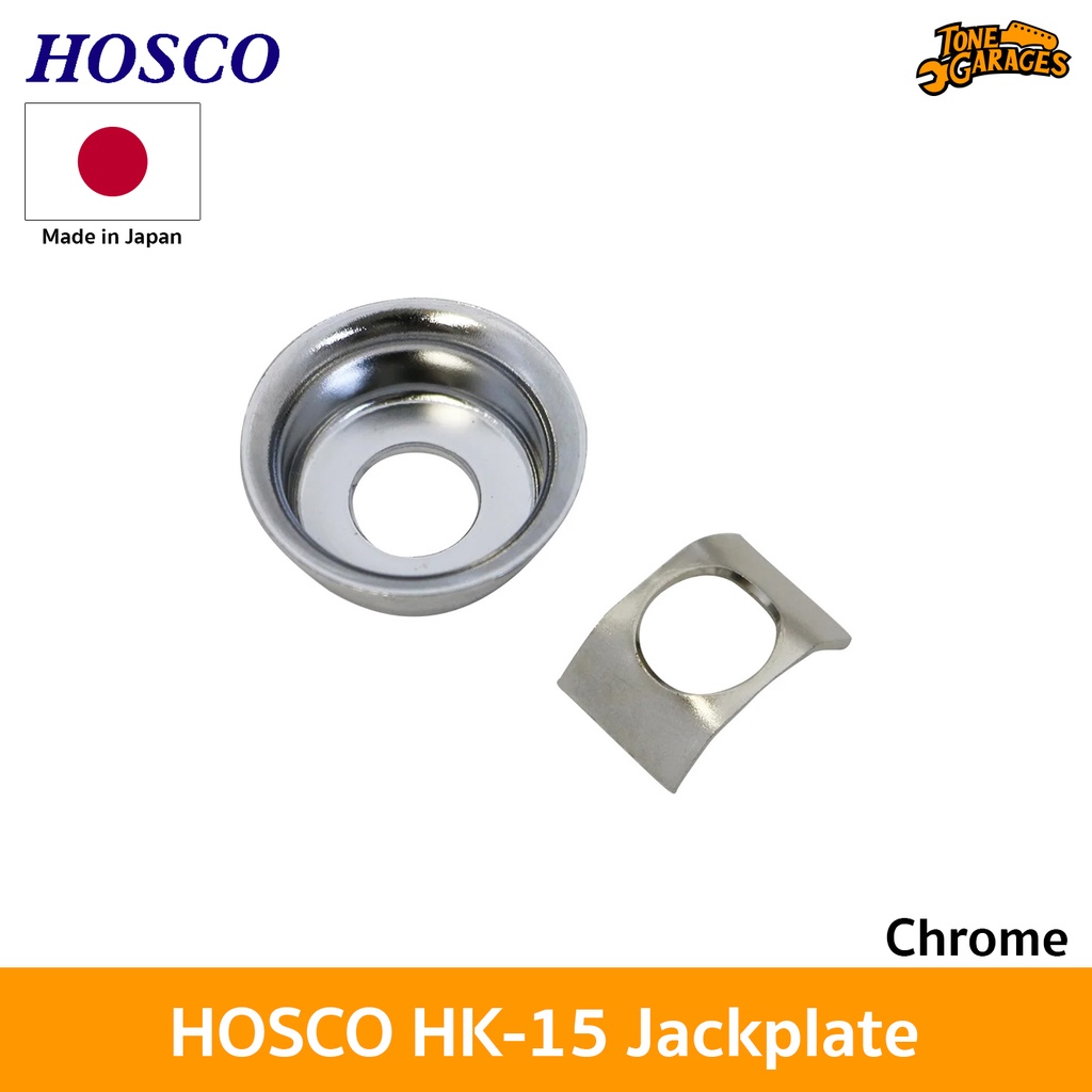 Hosco HK-15 Telecaster Jack Socket / Plate ครอบ รูแจ็ค กีต้าร์ เทเล ...