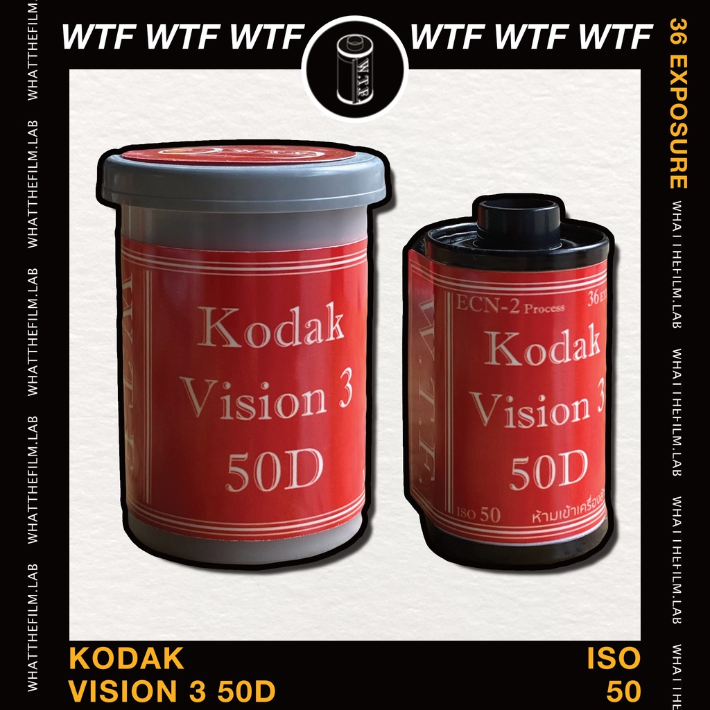 Kodak Vision3 50D (135) Motion film ฟิล์มหนัง ฟิล์มถ่ายภาพ สำหรับกล้อง ...