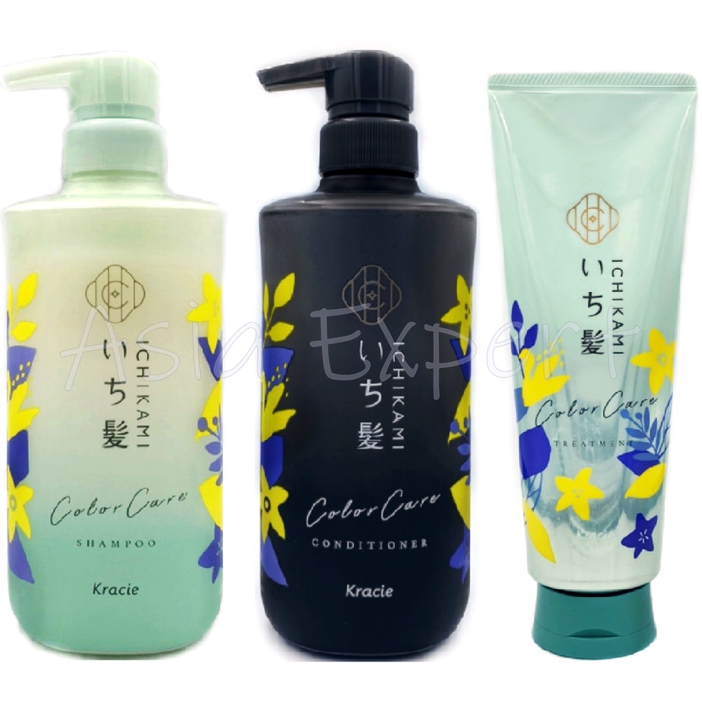 Kracie ICHIKAMI Shampoo / Conditioner Bottle 480mL / Refill 330mL 6ชนิด Treatment 230g 3ชนิด ...