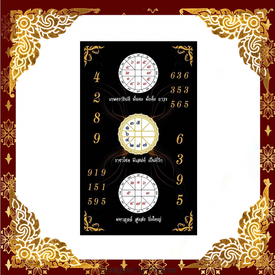 สติ๊กเกอร์ 4289 & 6395 ดาวมหาอจจ์ ดาวราชาโชค ดาวเกษตราธิบดี | Shopee ...