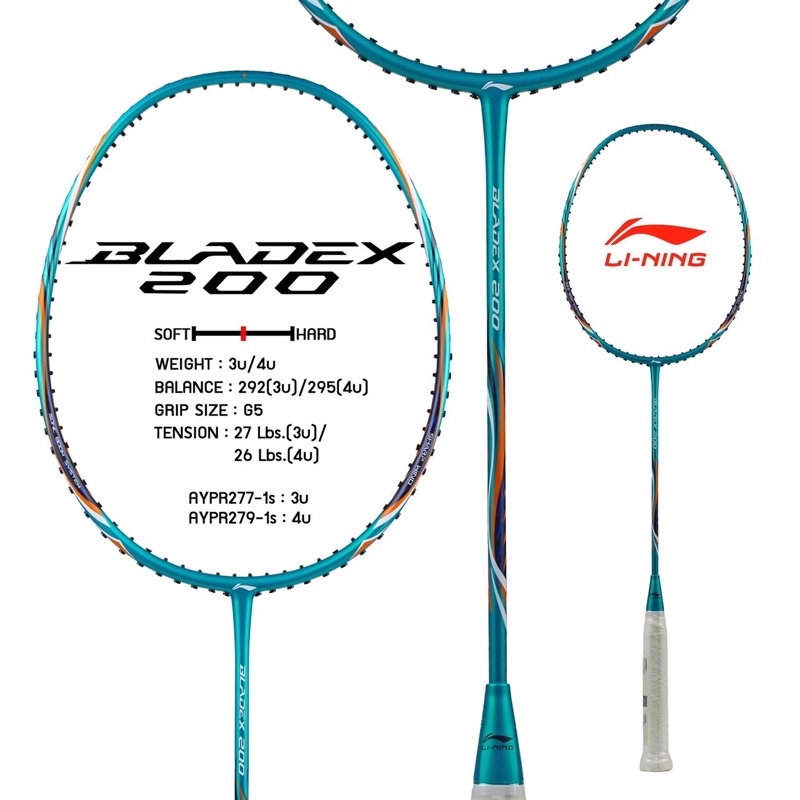 Li Ning Blade X 200 3U&4U | Shopee Thailand