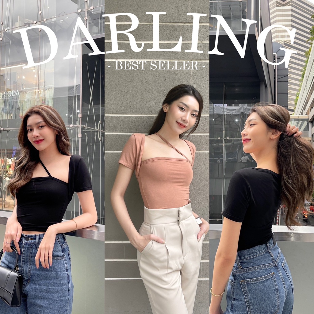 LADIESCLOTHESS #LC178 Darling Top | Shopee Thailand
