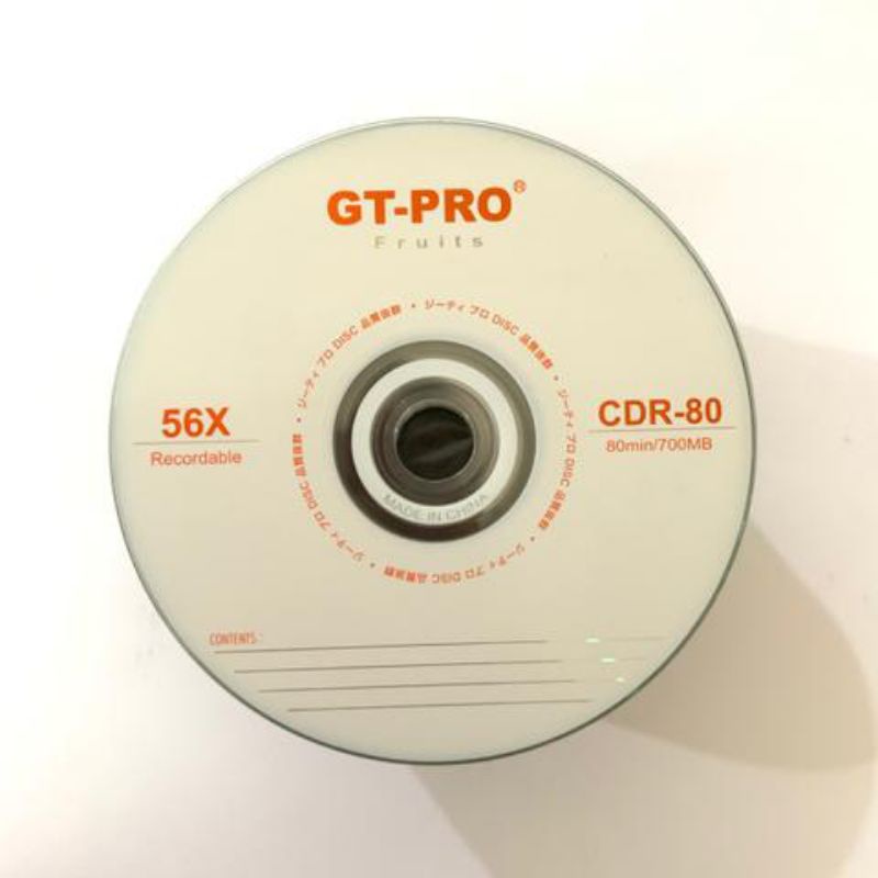 GT Pro CDR CD R 700MB 56x ราคาต่อชิ้น | Shopee Thailand