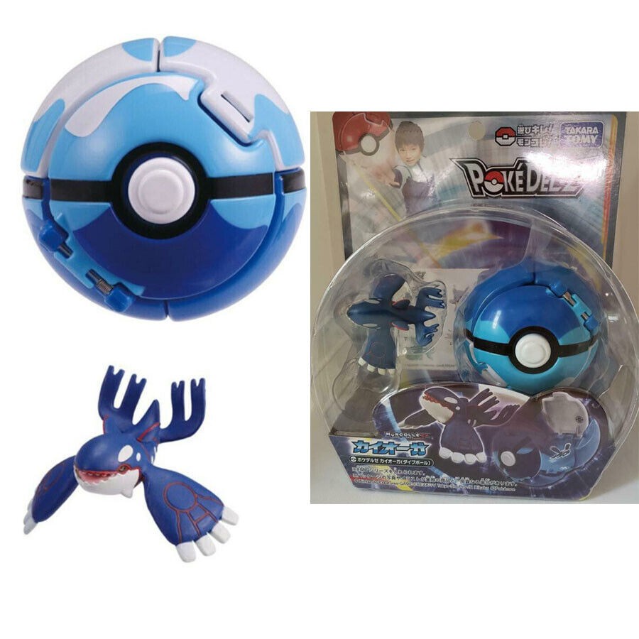 Tomy Pokemon Moncolle KYOGRE + DIVE BALL Monster Collection Poke Del Z ...