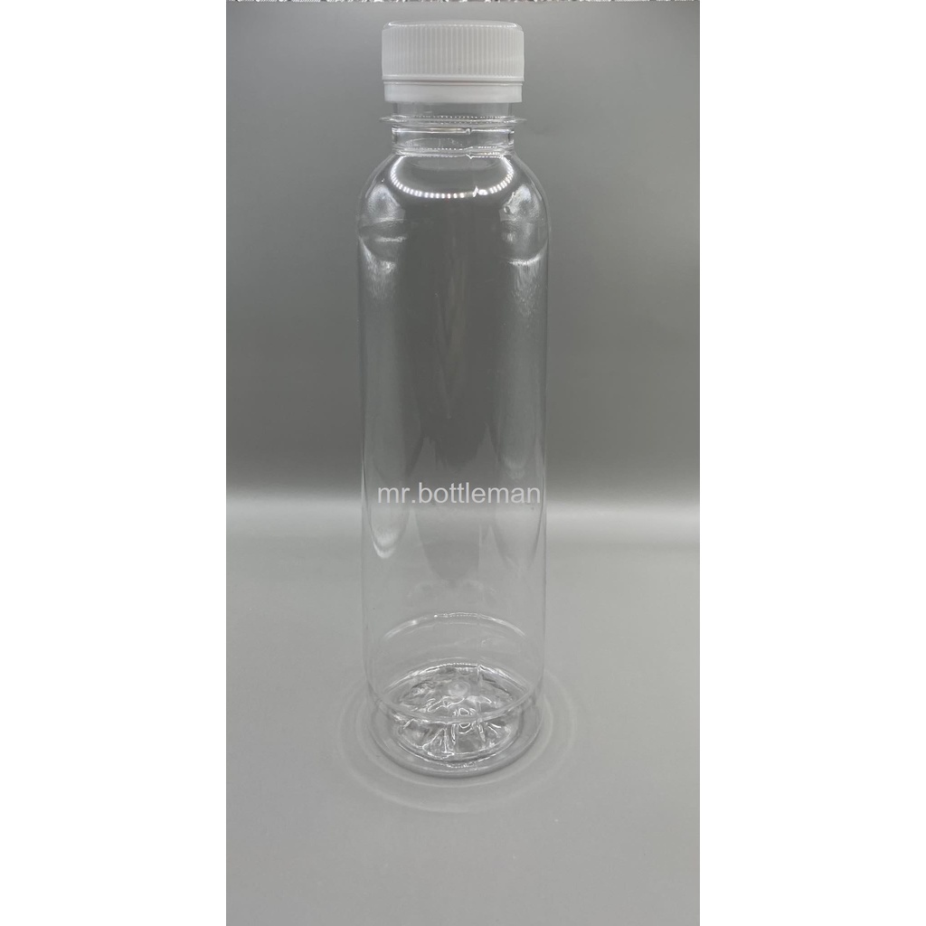 ขวดพลาสติก PET 250 ML. กลมมีเส้น | Shopee Thailand
