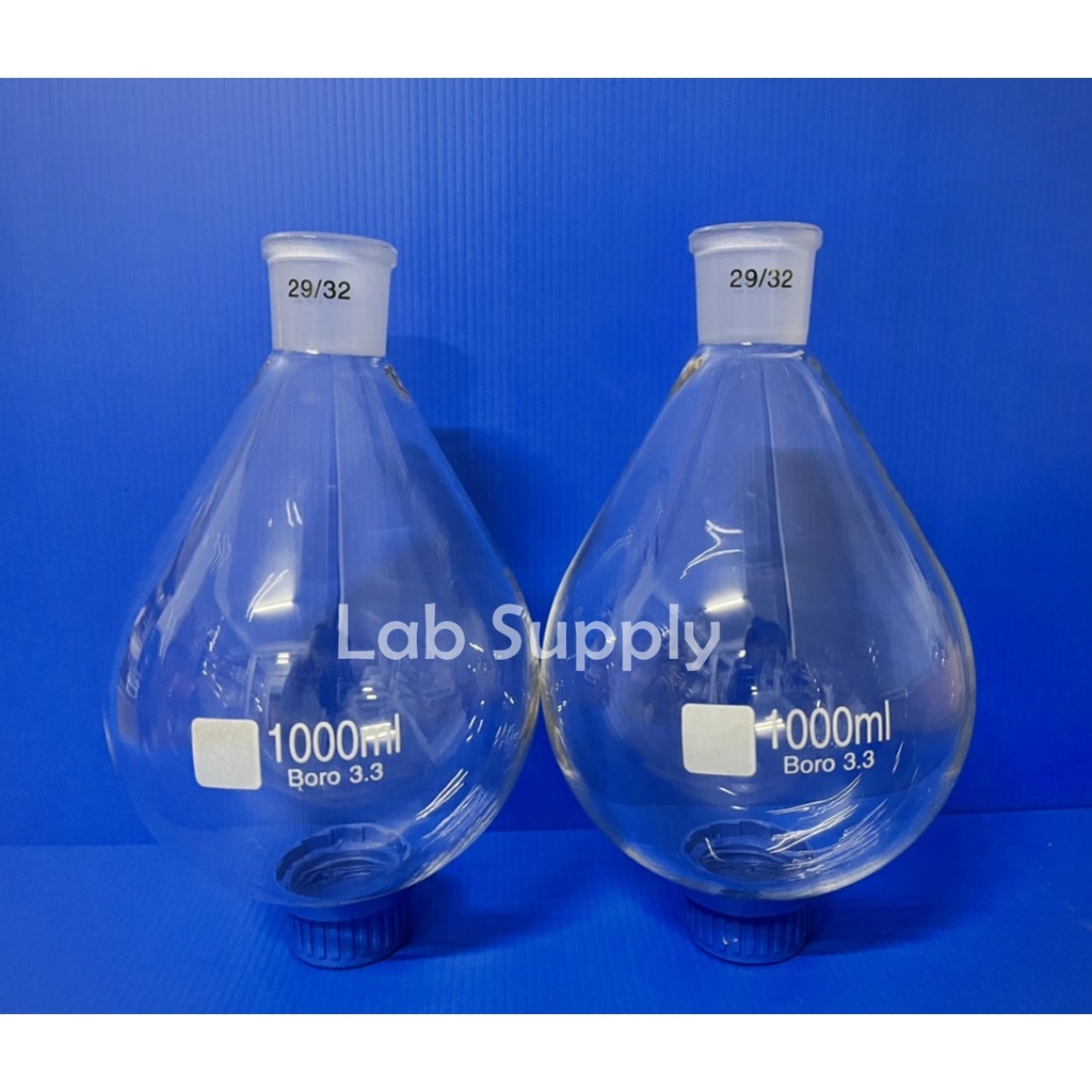 ขวดระเหยสาร ขวดลูกแพร Evaporating Flask ขนาด 100 , 1000 , 2000 ML ...