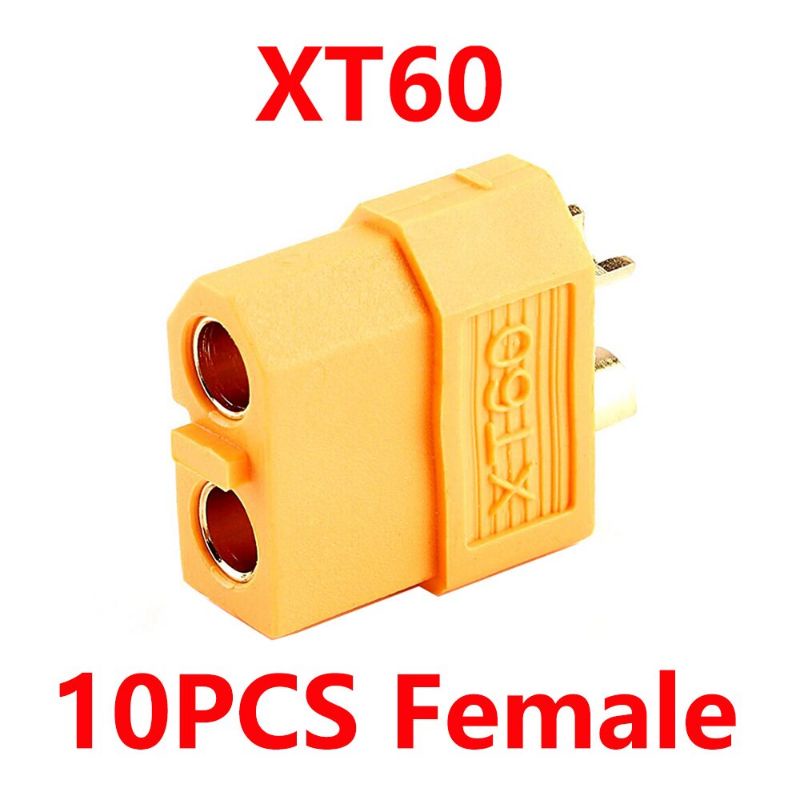 ปลั๊กไฟ XT60 Memale อย่างดี แพค 10 สำหรับของเล่นRC ทุกประเภท ทนกระแสสูง ...
