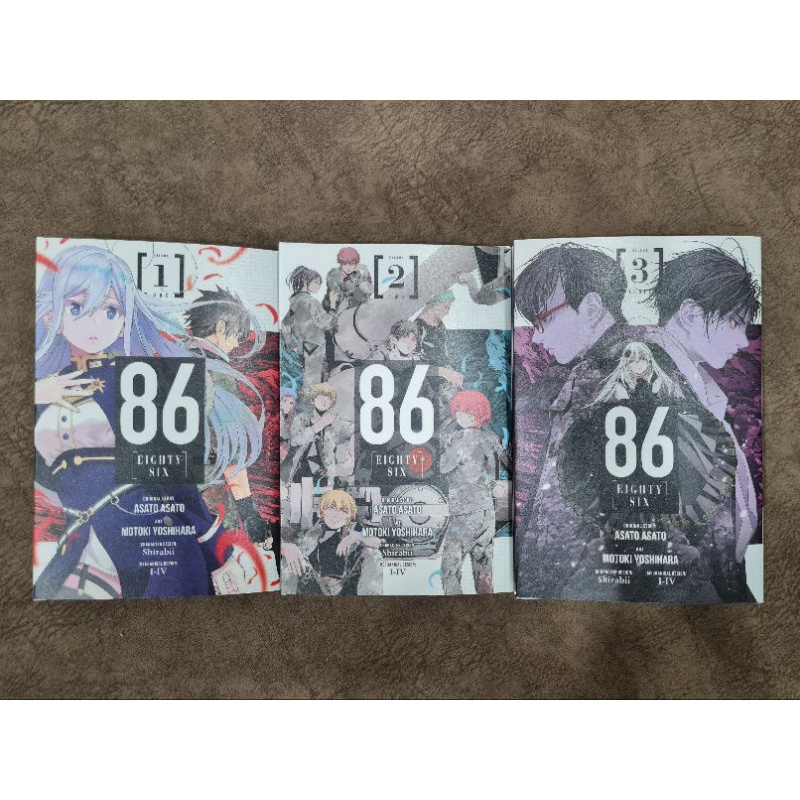 มังงะ : 86 Eighty Six เล่ม 1-3 (จบ)(เวอร์ชันภาษาอังกฤษ) | Shopee Thailand