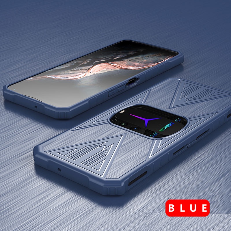 Lenovo Legion Y70 Y90 2 Pro 5G Phone Duel Case Soft Silicone Shockproof Heat Dissipation Gaming ...
