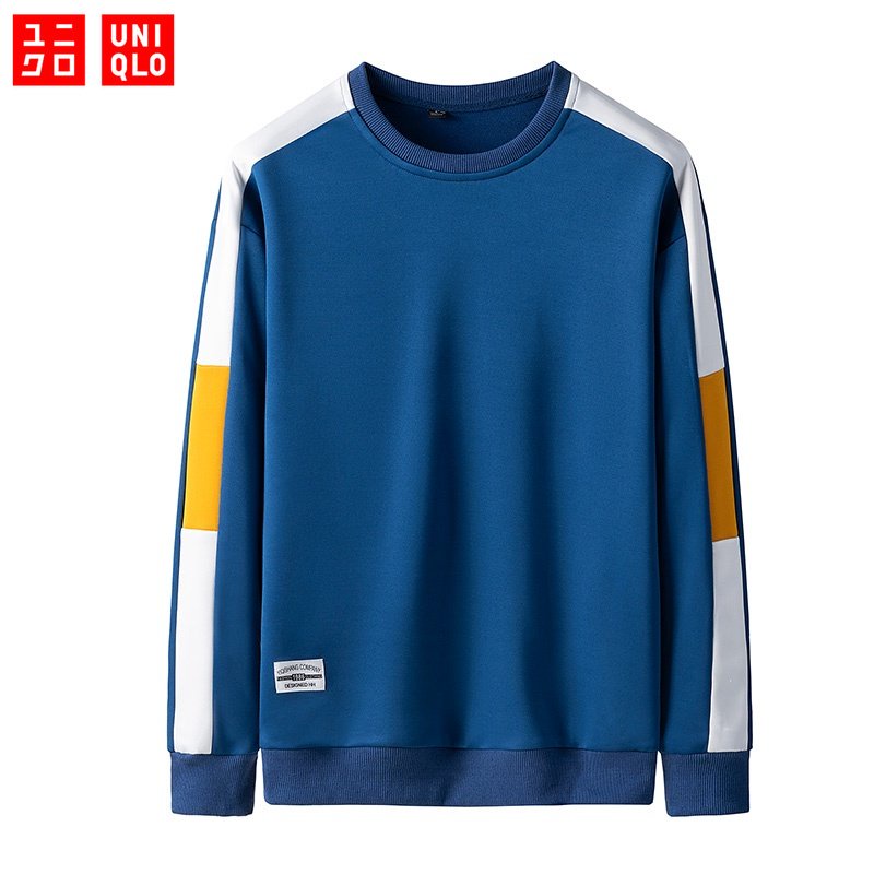 Uniqlo เสื้อยืดแขนยาว แฟชั่นสำหรับผู้ชายและผู้หญิง ขนาด M-4XL | Shopee Thailand