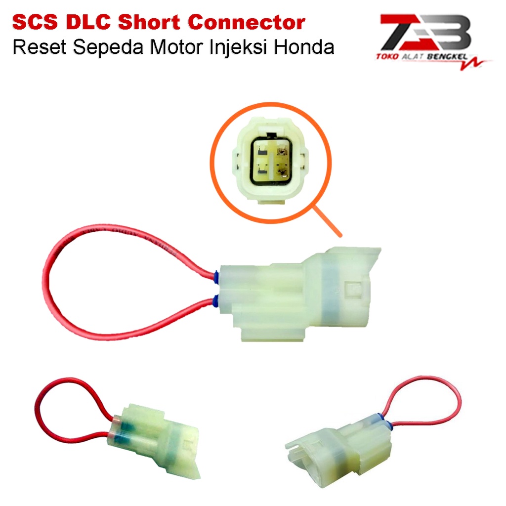 Scs DLC ตัวเชื่อมต่อสั้นรีเซ็ต Ecu Ecm PGM FIHonda ฉีดรถจักรยานยนต์รี ...