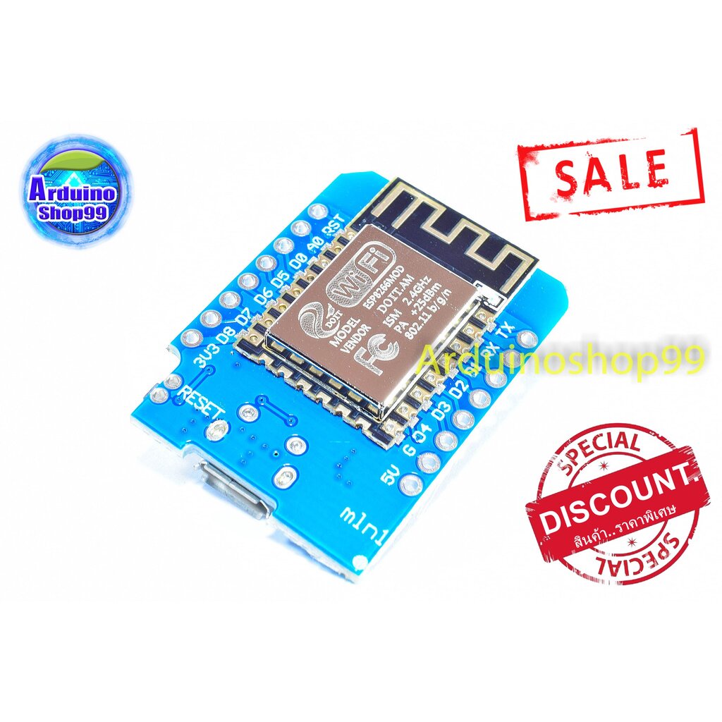Mini D1 wifi based on ESP8266 module ModeMcu development board | Shopee ...