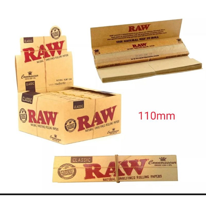 กระดาษโรล RAW Classic kingsize 110mm มีก้นกรองกระดาษในตัว กระดาษโรล ...
