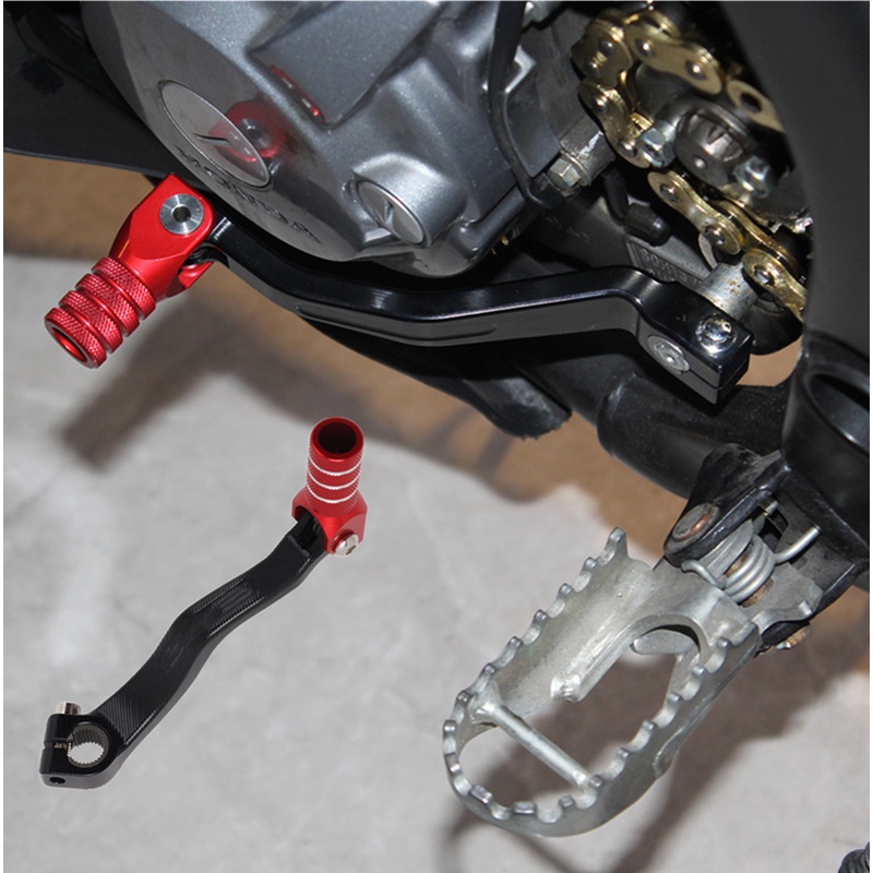 อลูมิเนียม CNC รถจักรยานยนต์พับ shifter, เกียร์ก้านปิดถนนอุปกรณ์เสริม ...