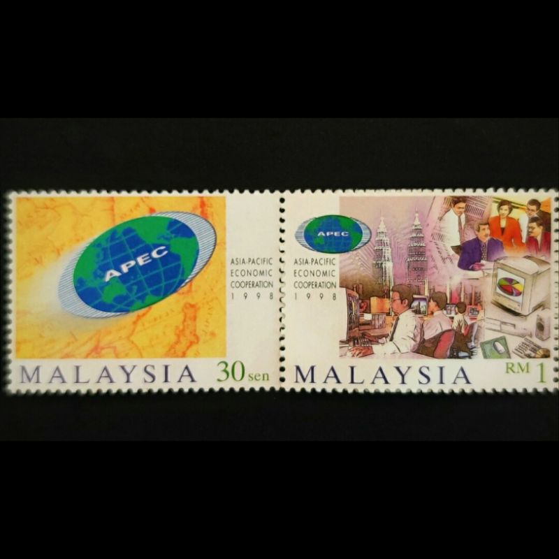 แสตมป์ 1998 - APEC Conference / Asia - Pacific Cooperation 1998 (2v MNH) | Shopee Thailand
