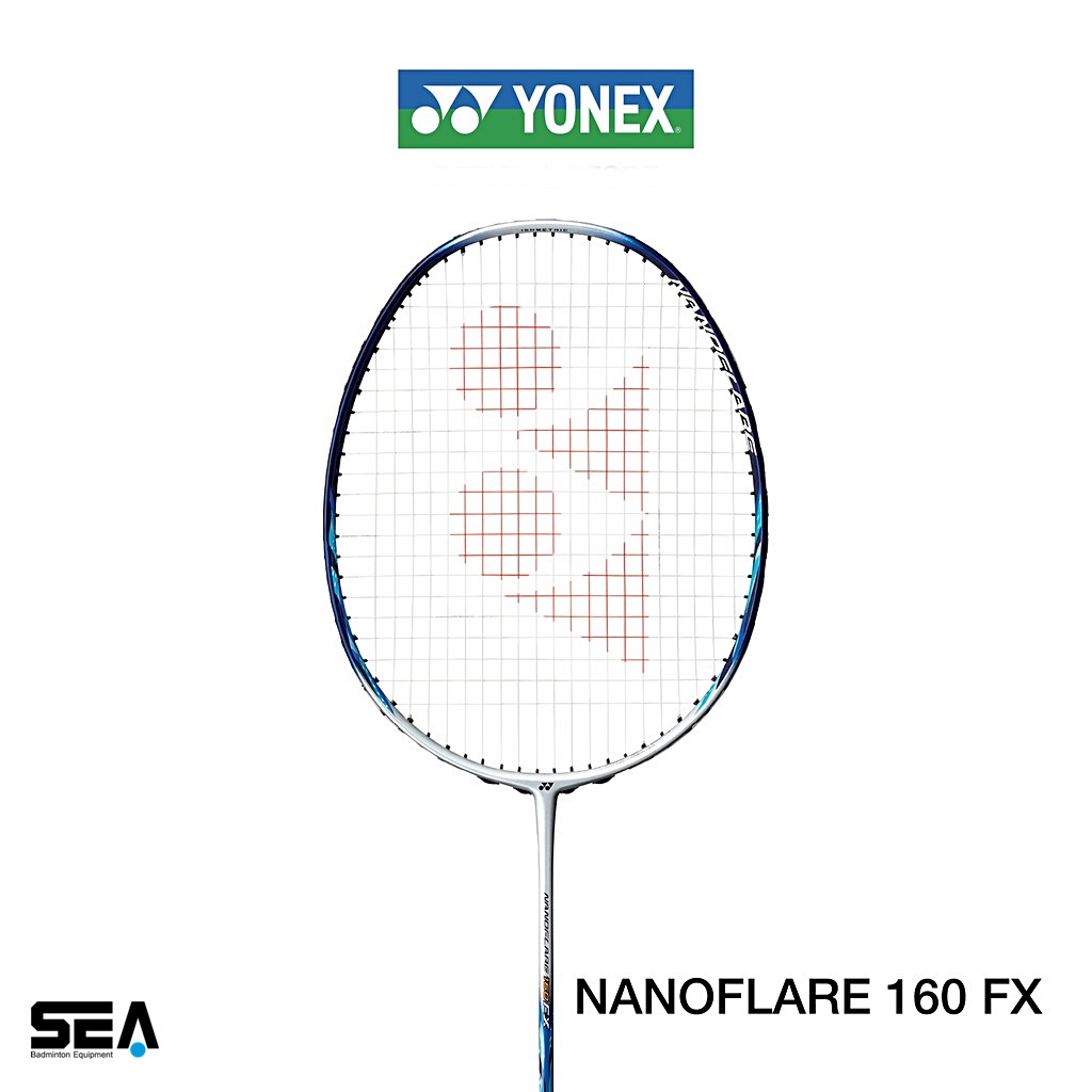 YONEX ไม้แบดมินตัน รุ่น NANOFLARE 160 FX (5U/Head-Light Balance/Hi-Flex/24lbs) Genuine 100% ...