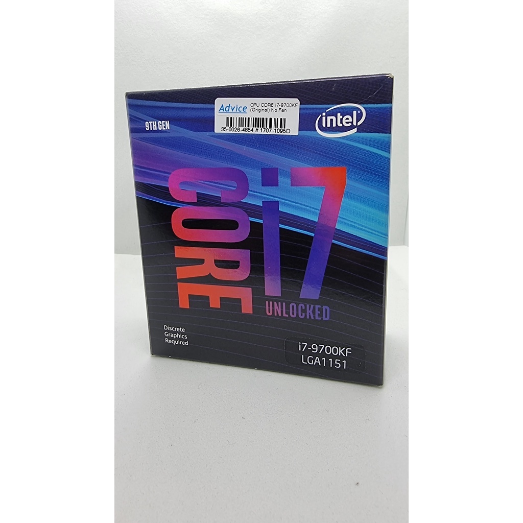 Intel CPU i7-9700KF มือสอง ประกัน 09/2023 สภาพเยี่ยม | Shopee Thailand