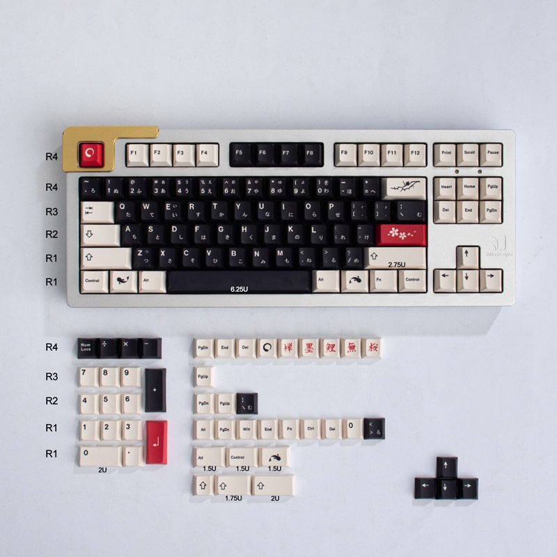 GMK SUMI keycaps cherry profile Dye-Sublimation PBT keycap 129keys ...