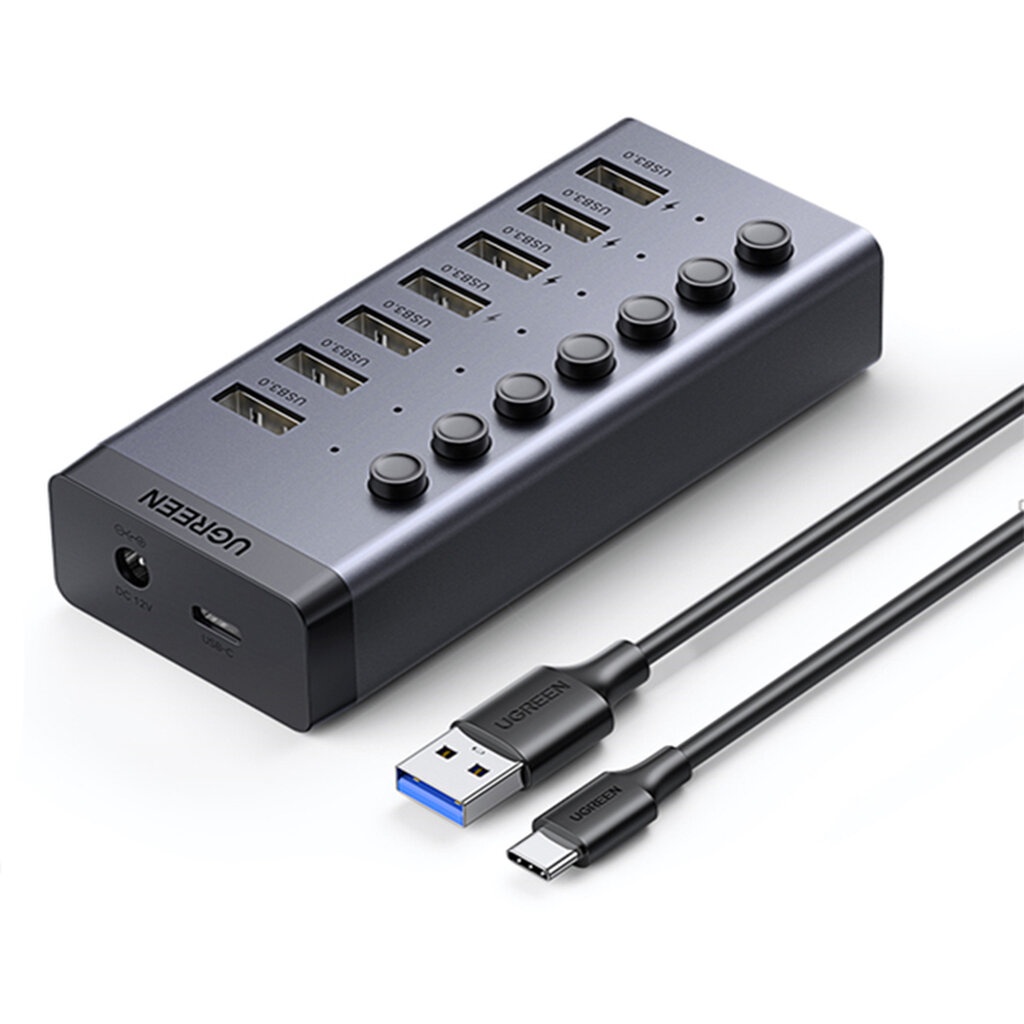 UGREEN USB Hub 3.0 7-10 Ports (CM481) 7 Port(30778) | Shopee Thailand