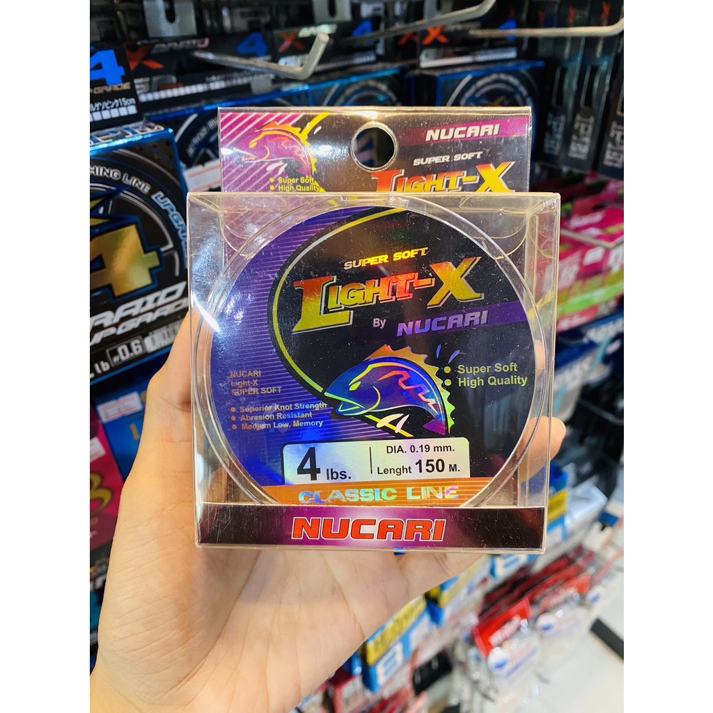 สายเอ็น Light-X By.Nucari สายนุ่ม ราคาถูก ทนต่อการขัดถู | Shopee Thailand