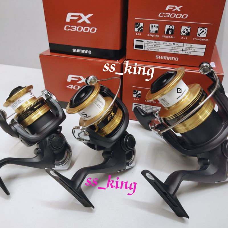 รอก Shimano FX 2019 1000/2000/2500/C3000/4000 | Shopee Thailand