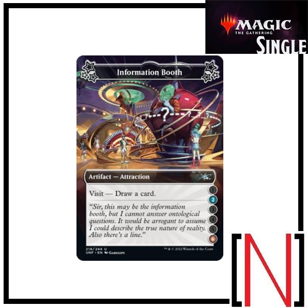 [MTG][Single][UNF] Information Booth ระดับ Uncommon [ภาษาอังกฤษ ...