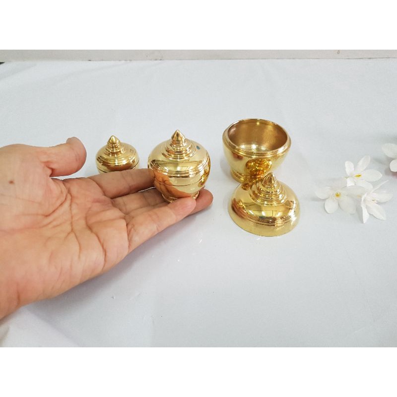 Brass byfa ตลับเกลียว AAA แบบเรียบ เบอร์1,2,3 3ขนาด | Shopee Thailand