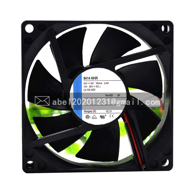 ยี่ห้อใหม่ 8414NHR 8414 NHR 24VDC ORIGINAL COOLING FAN 8025 80*80*25MM ...