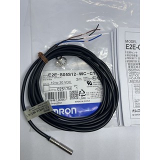 ถูกสุด! E2E-S05S12-WC-C1 Inductive Barrel-Style ในไทย Proximity Sensor, NPN 1.2 mm Detection M5 ...