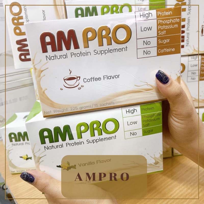 Am pro Natural Protein Supplement ผลิตภัณฑ์เสริมอาหาร แอม โปร | Shopee ...