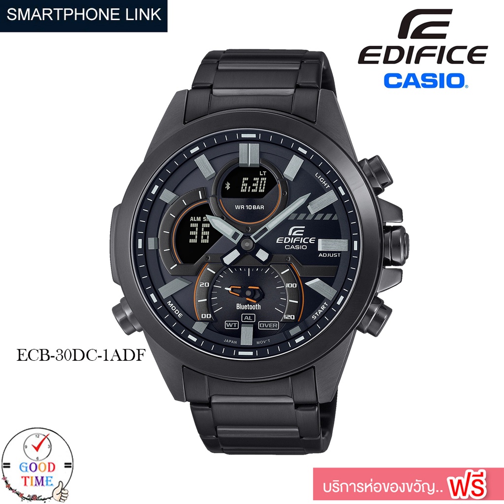 Casio Edifice แท้ นาฬิกาข้อมือผู้ชาย รุ่น ECB-30D-1ADF,ECB-30P-1ADF,ECB-30DC-1ADF,ECB-30D-2ADF ...