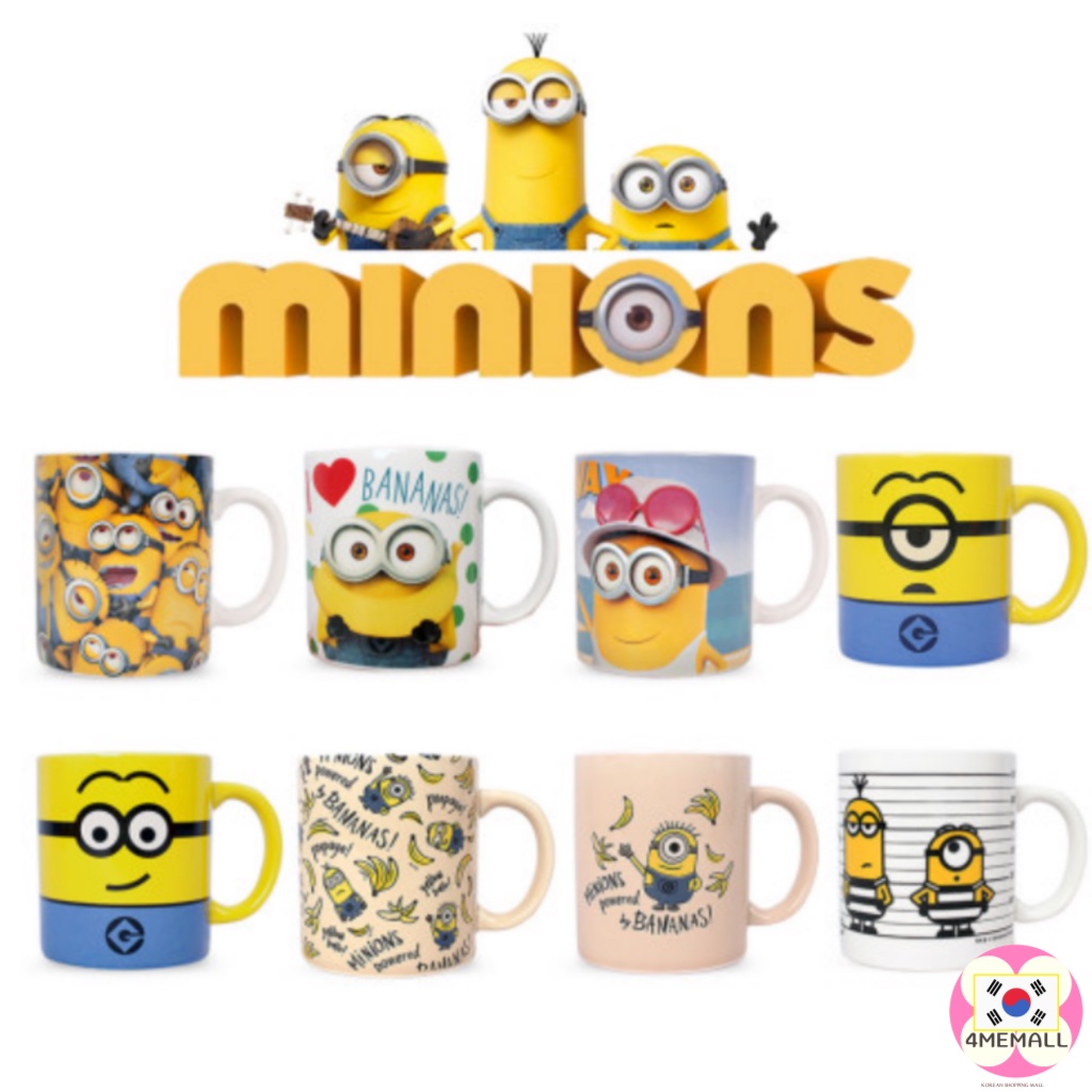 MINIONS Mug 350ml 1P, Cup, Mug Cup, Choose 1 from 8 types | Shopee Thailand
