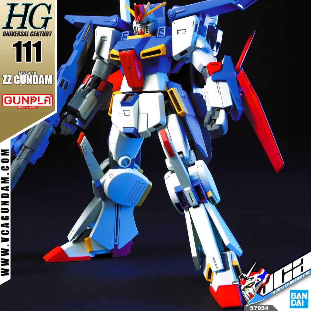 VCA ⭐️ BANDAI GUNPLA HIGH GRADE UNIVERSAL CENTURY HGUC HG 1/144 ZZ GUNDAM ประกอบ หุ่นยนต์ โมเดล ...