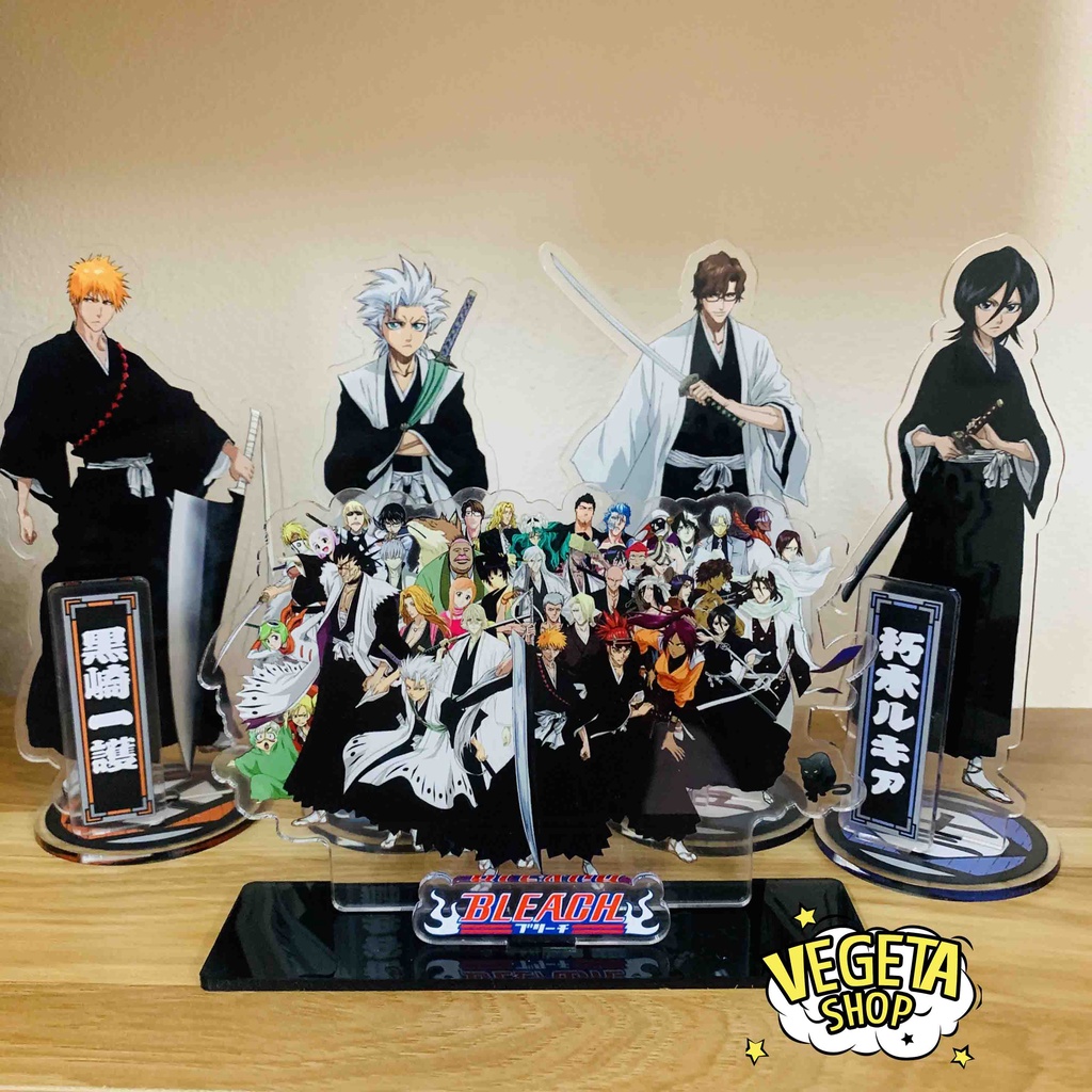 อะคริลิคสองด้าน Mica Standee รูปปั้น - Bleach - Ichigo Rukia Kisuke ...