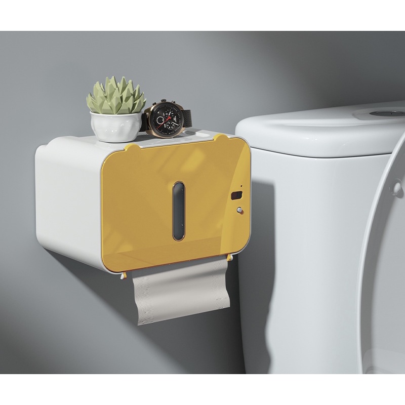 KN2 กล่องกระดาษทิชชู่อัจฉริยะ แบบเซนเซอร์อัตโนมัติ ไม่ต้องเจาะรู ...