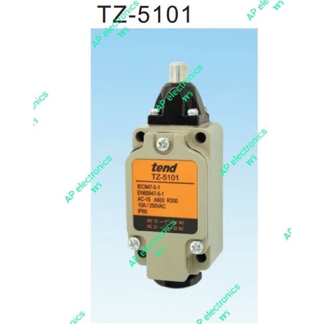LIMIT SWITCH ลิมิตสวิตซ์ รุ่นtend TZ-5101’5102,5104, สินค้ามาตราฐาน ♥️ราคาไม่รวมvat รับจัดหา ...