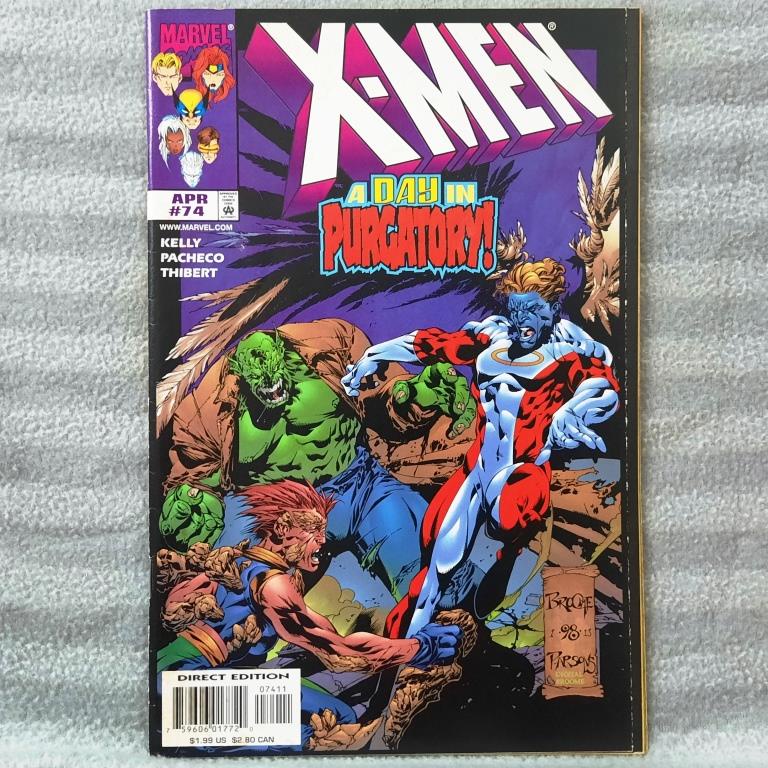 X Men 74 การ์ตูนมาร์เวล Joe Kelly Carlos Pacheco Art Thibert Mat