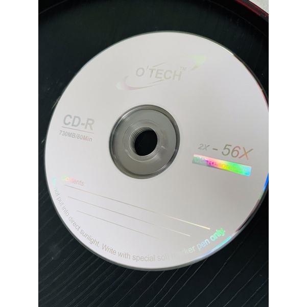 ซีดี CD rom O’tech 700 mb 80 min 2X-56X CD recordable | Shopee Thailand