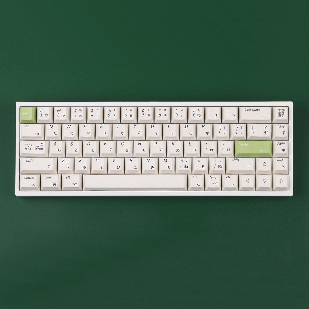 164 Keys MAC Keycaps Japanese English Keycaps Cherry Profile PBT Dye ...