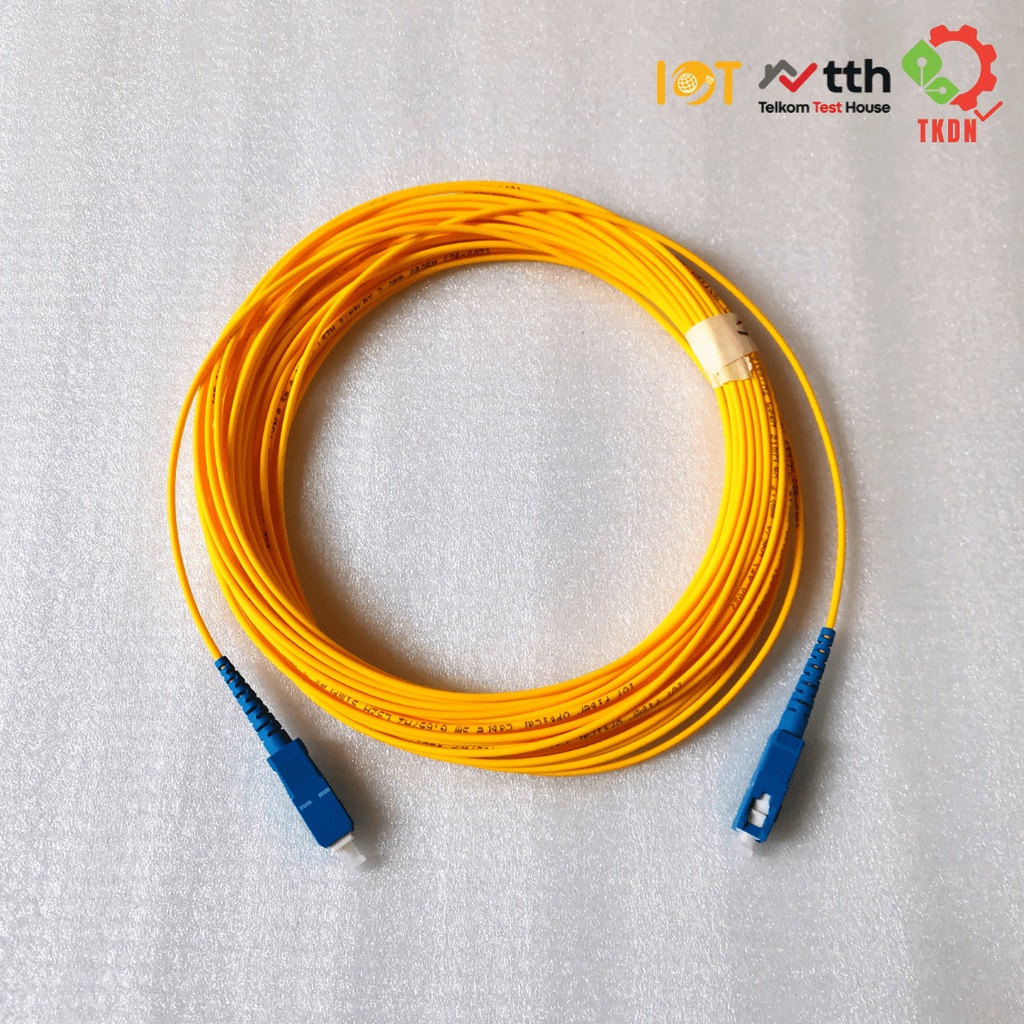 สาย Patchcord Patch Cord IOT SC UPC SC UPC Single Mode SM Simplex SP 3 ...