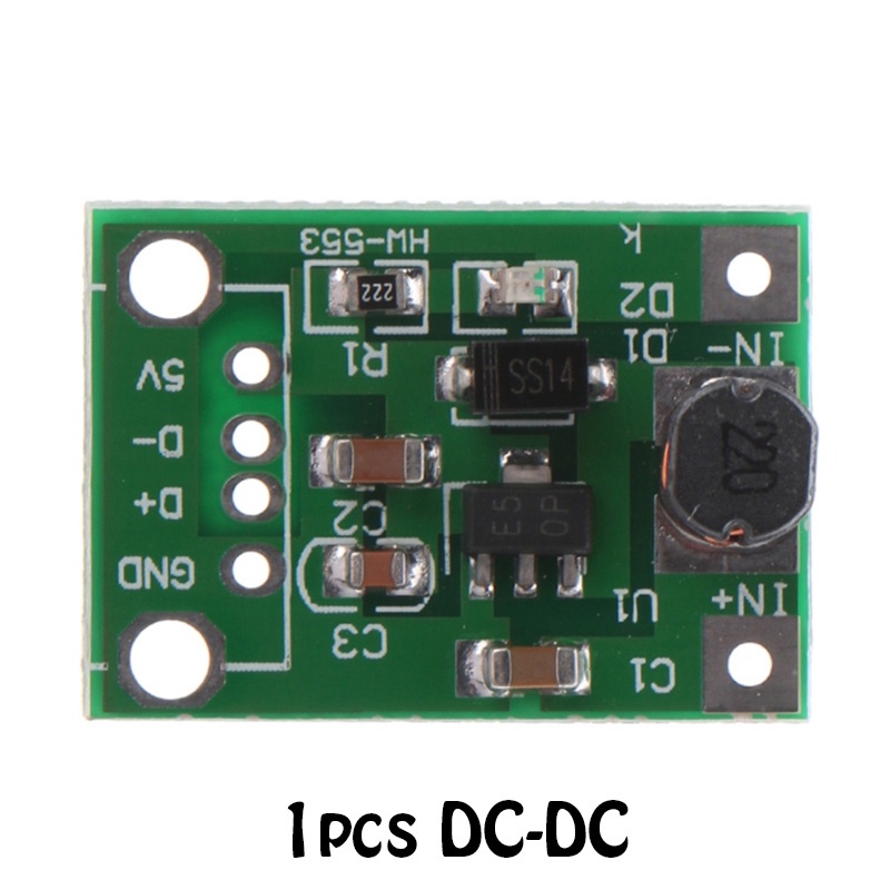 บอร์ดโมดูลพาวเวอร์ซัพพลายแปลงแรงดันไฟฟ้า DC-DC 1V-5V เป็น 5V 1 ชิ้น และ ...