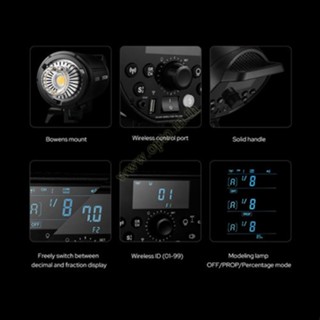 Godox DP600IIIV Professional Studio Strobe Flash Light 600Ws LED ...