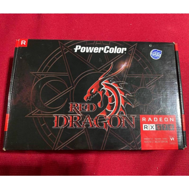 AMD RX 570/4GB POWER COLOR RED DRAGON (OC/D5) | Shopee Thailand
