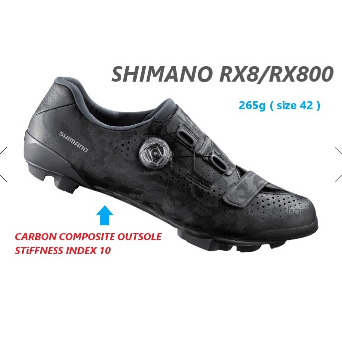 SHIMANO RX800 WIDE รองเท้าเสือภูเขาพื้นคาร์บอน | Shopee Thailand