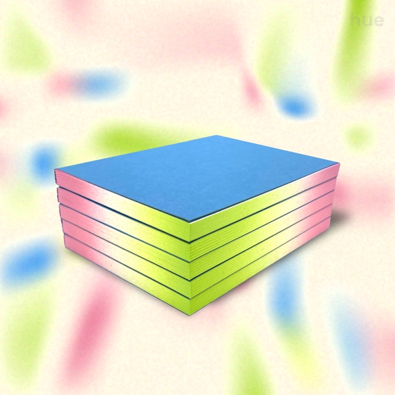 happy edge Notebook (สมุดโน๊ตขอบสี) | Shopee Thailand