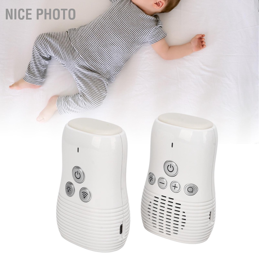 Nice photo 2.4GHz Wireless Audio Baby Monitor Two Way Intercom Care ...