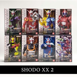 แยก Bandai Shodo XX 2 Kamen Rider ShodoXX Black W Double Accel Zero Two ...