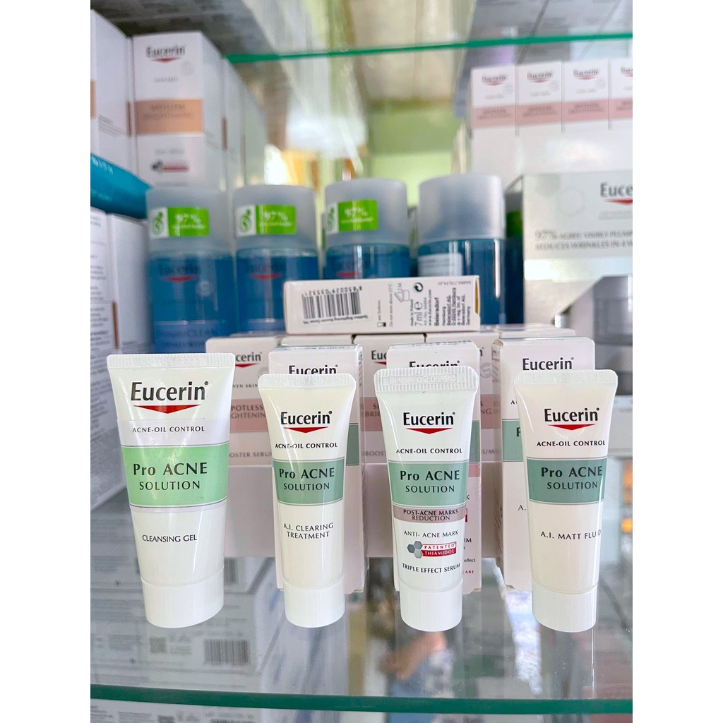 Eucerin เซ็ตรักษาสิว ขนาดทดลอง | Shopee Thailand