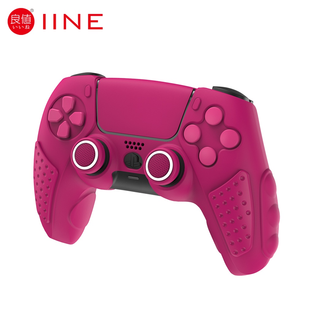 IINE™Silicone Joy PS5 DualSense ซิลิโคนจอย PS5 แถมครอบปุ่ม งานแบรนด์ สี ...